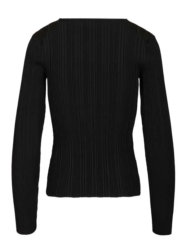 SELF-PORTRAIT Knitted Top With Lace