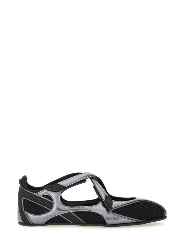 Attico Ballerina Flat Floor 1 - Black