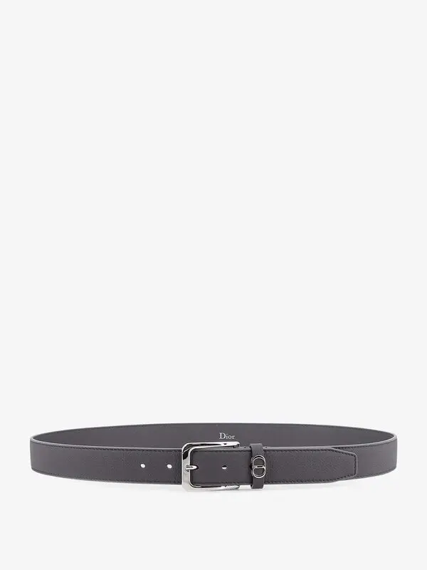 Dior Leather Cd Icon Belt - Multicolor