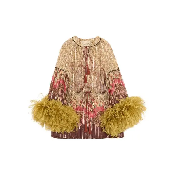 Valentino Garavani Neutrals Tops Blouses