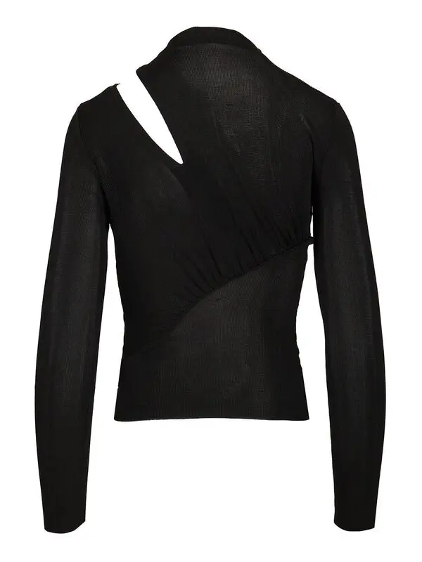 SELF-PORTRAIT Viscose Knit Top
