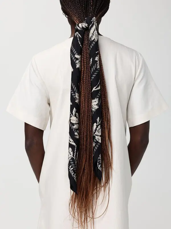Max Mara Printed Silk Foulard