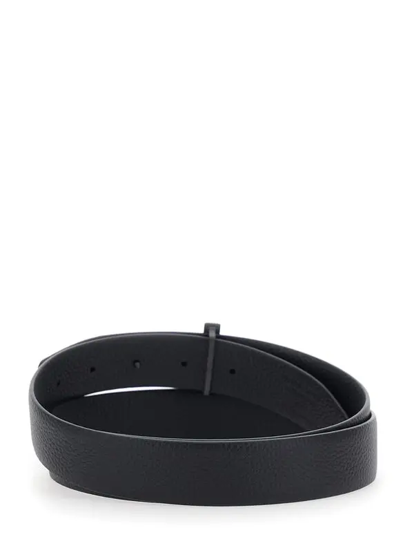 TOM FORD Belt With T Buckle Closure In Leather For