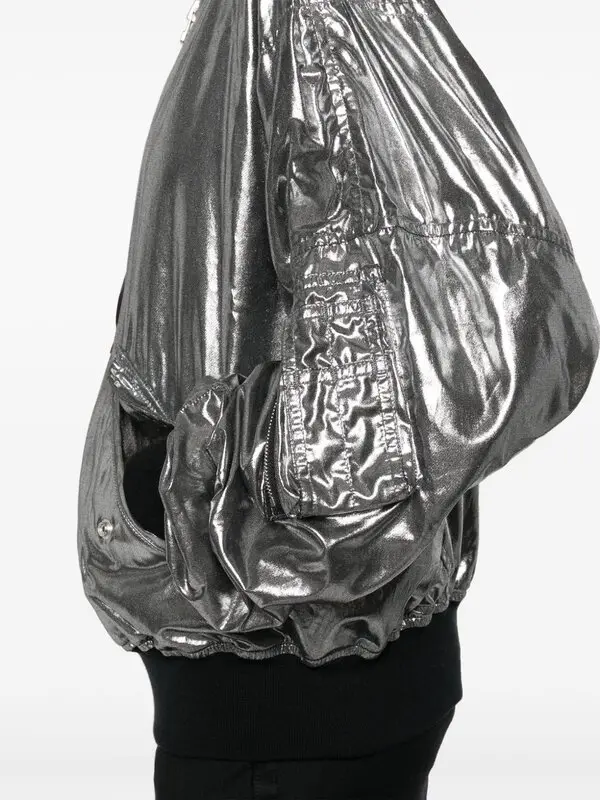 Junya Watanabe Metallic Effect Bomber Jacket