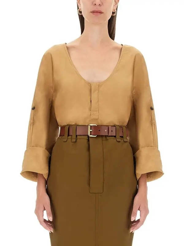 Saint Laurent Blusa Henley