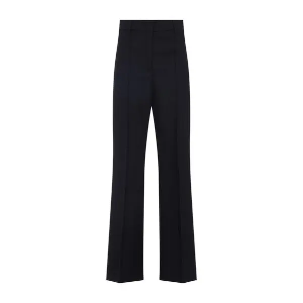 Prada Virgin Wool Tailored Pants - Blue