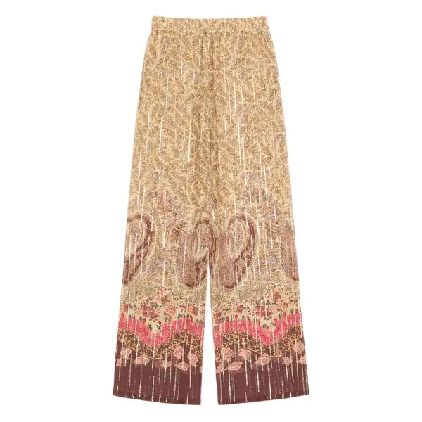 Valentino Garavani Neutrals Trousers Straight Trousers