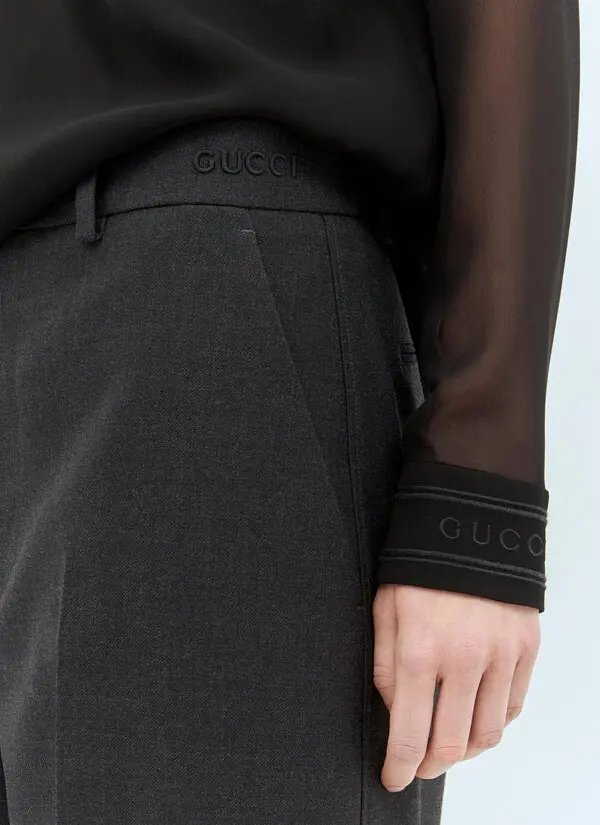 Gucci Wool Tailored Pants