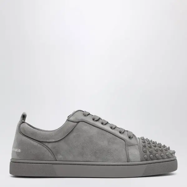 CHRISTIAN LOUBOUTIN Louis Jr Spikes Canopy Sneakers Phantom Grey - Gray