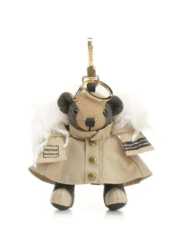 Burberry Thomas Bear Charm - Cream