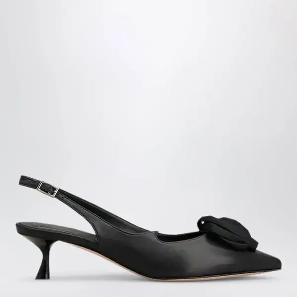 ROGER VIVIER Rose Vivier Slingback Pumps - Black