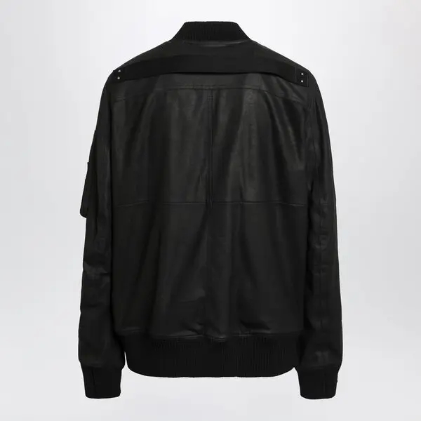 Rick Owens Leather Zip Jacket