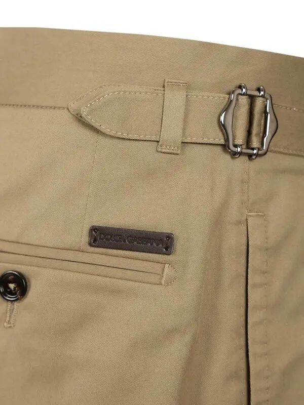 Dolce & Gabbana Stretch Gabardine Trousers