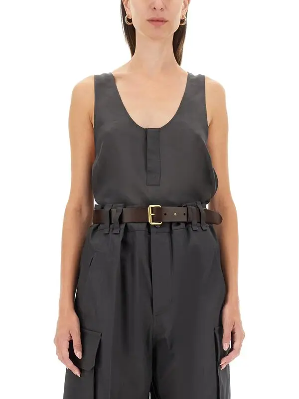 Saint Laurent Tank Top Henley