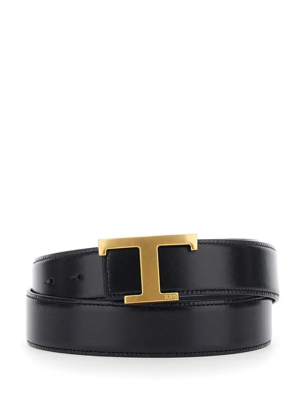TOD'S Smooth Leather Belt - Multicolor
