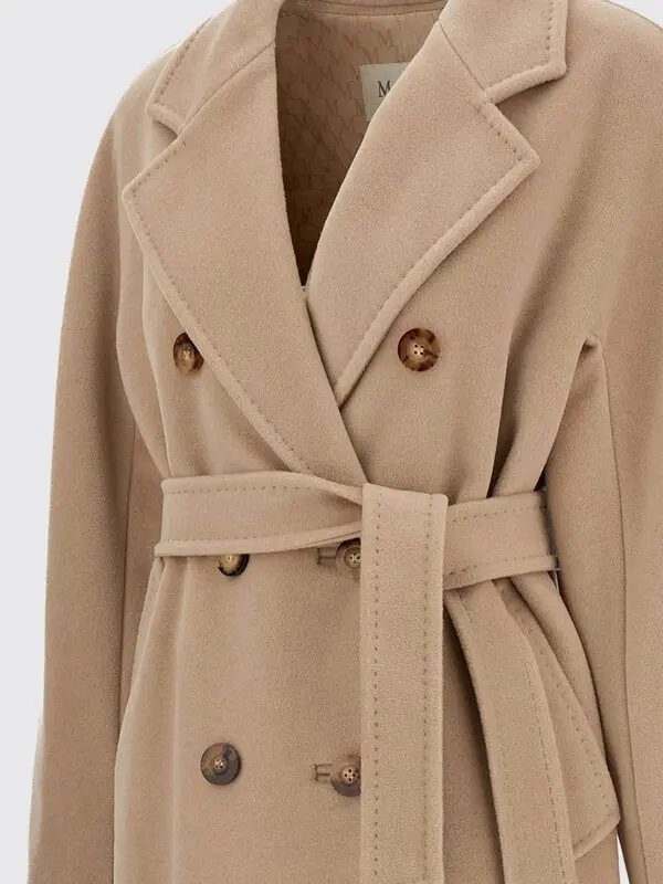 Max Mara Madame Double-breasted Long Wool Coat