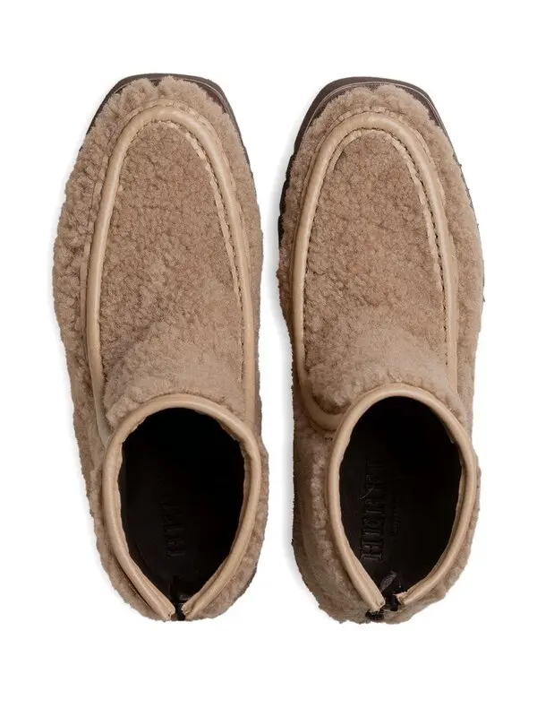 Hereu Armenta Low Shearling Boots - Multicolor