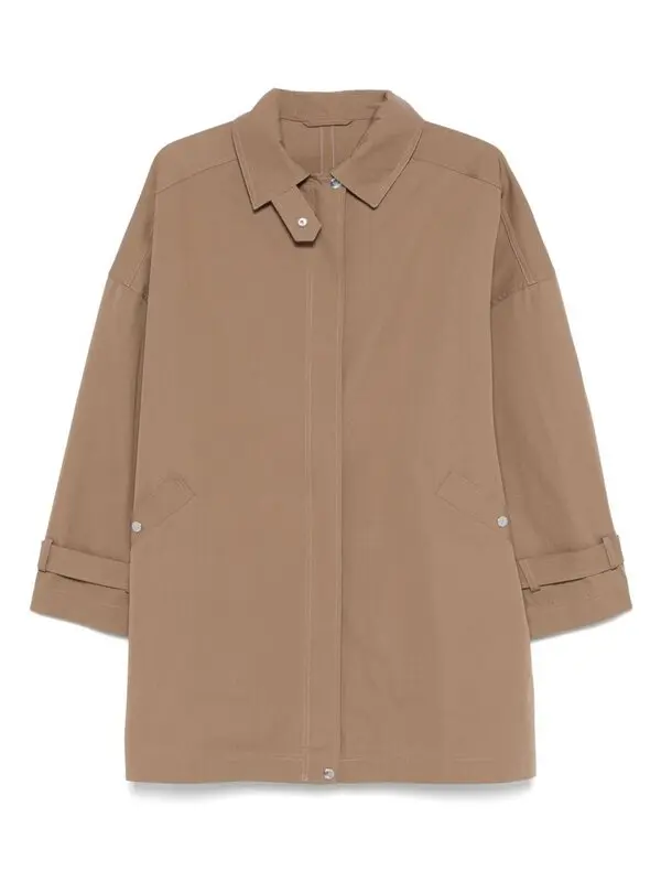 TOTEME Organic Cotton Oversized Trench Coat - Multicolor