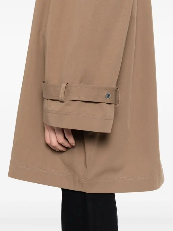 TOTEME Organic Cotton Oversized Trench Coat - Multicolor