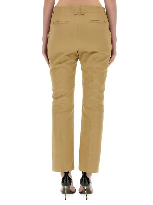 Saint Laurent Drill Pants - Cream