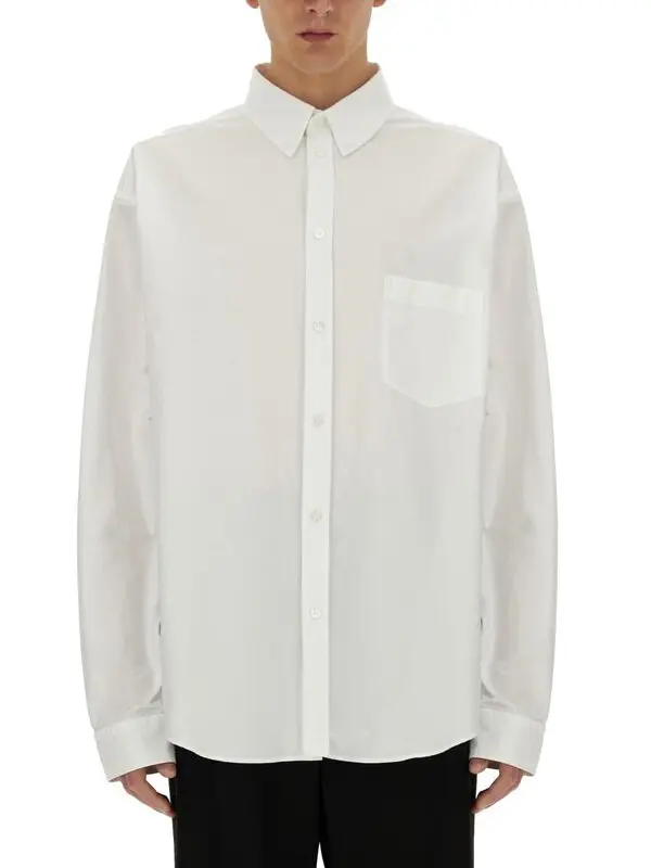 Balenciaga Large Fit Shirt - White