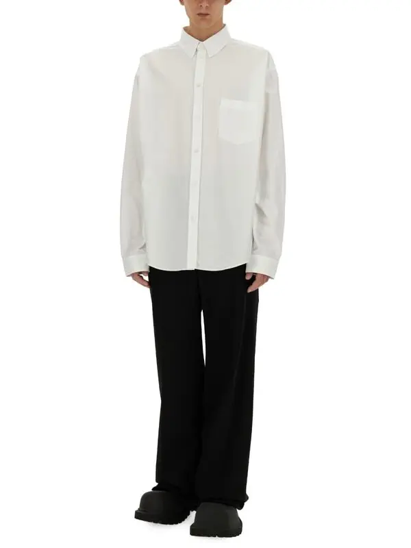 Balenciaga Large Fit Shirt - White