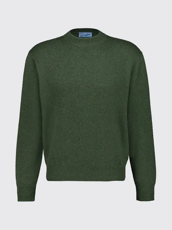 Prada Recycled Cashmere Crew-neck Pullover - Green