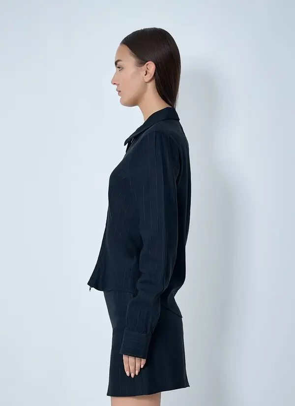 Our Legacy Slim Zip Shirt