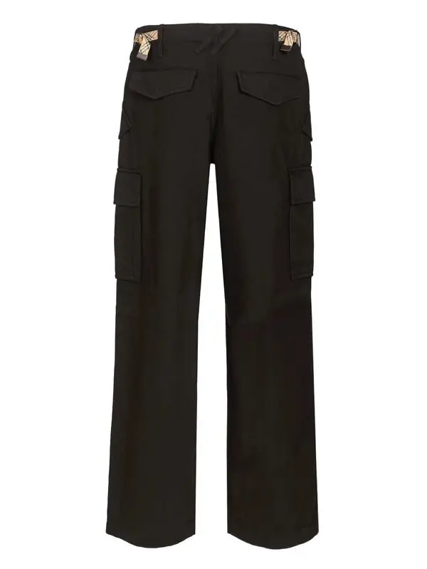 Burberry Cargo Trousers Crafted From Cotton Twill
