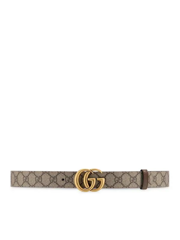 Gucci Reversible Gg Marmont Belt - Multicolor