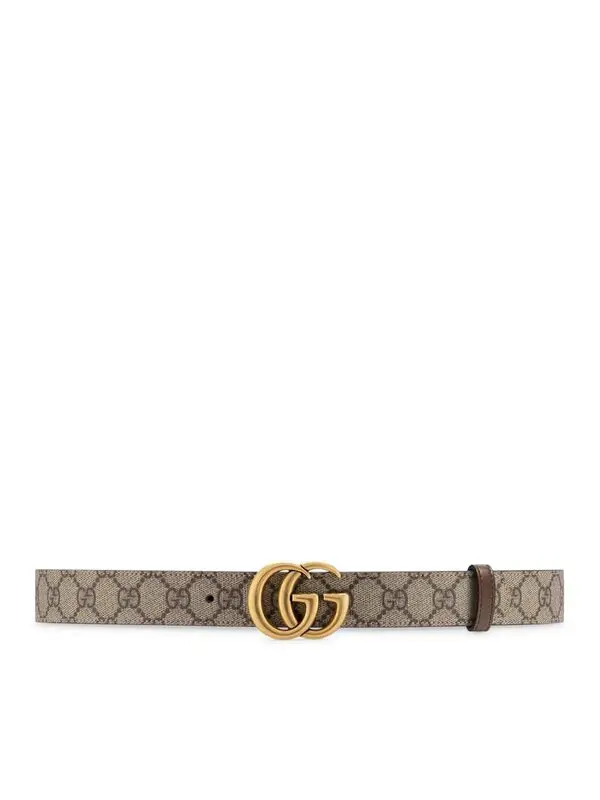 Gucci Reversible Gg Marmont Belt - Multicolor