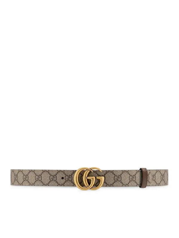 Gucci Reversible Gg Marmont Belt - Multicolor