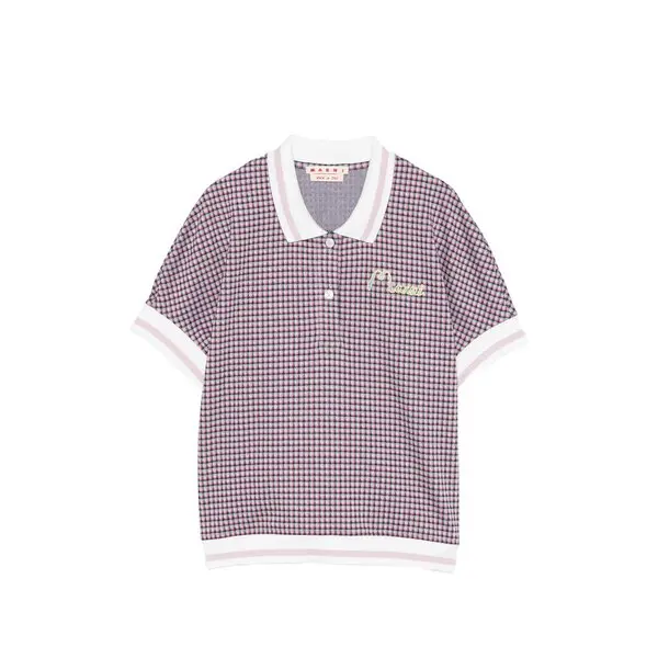 Marni Tops Polo Tops - Pink