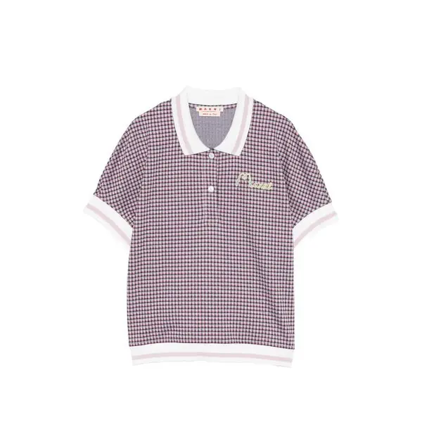 Marni Tops Polo Tops - Pink