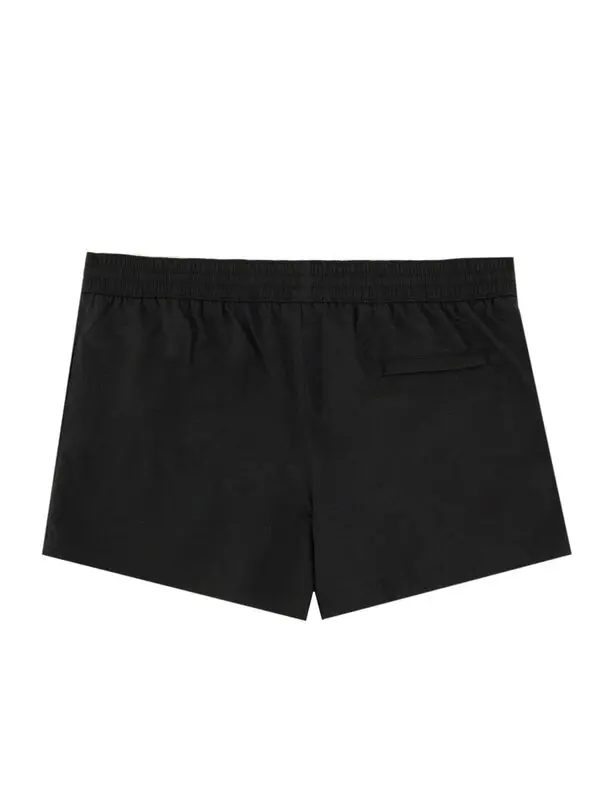 Dolce & Gabbana Logo Plaque Swimsuit - Black