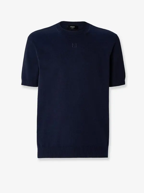 Fendi Cotton And Cashmere Sweater
