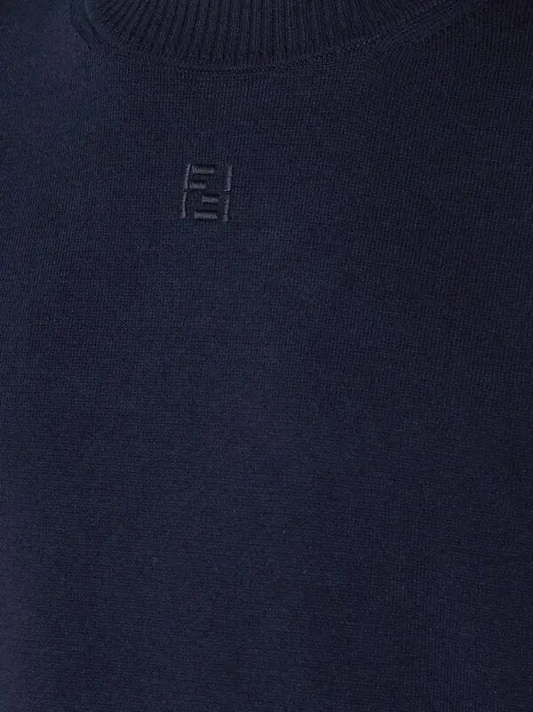Fendi Cotton And Cashmere Sweater