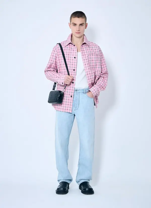 Bottega Veneta Wide Leg Jeans