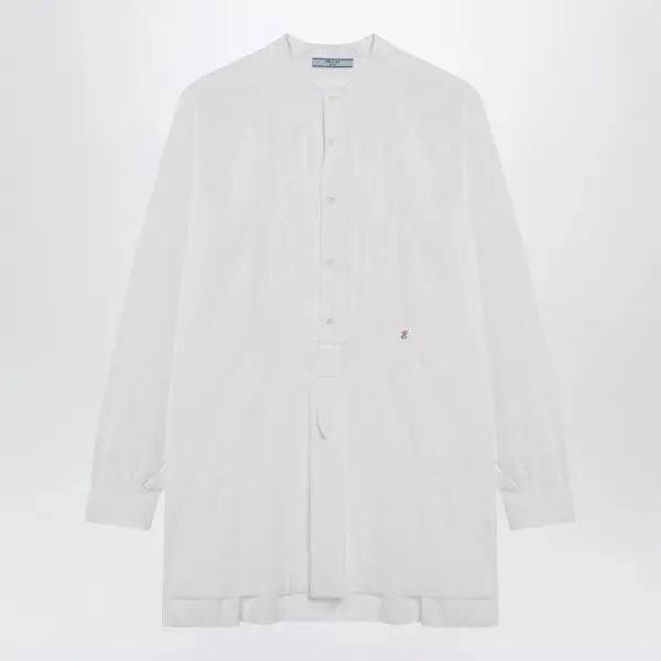 Prada Cotton Canvas Shirt - White