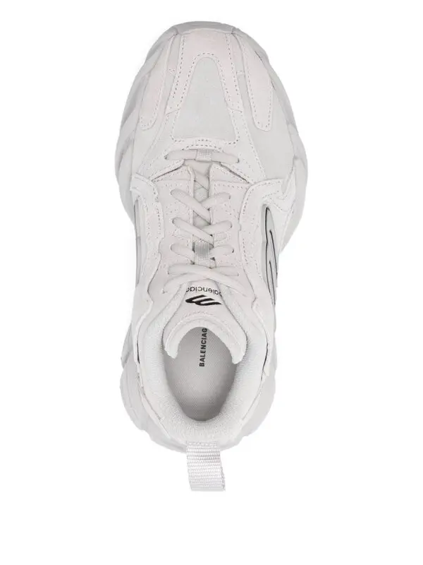 Balenciaga Monday Leather Sneakers
