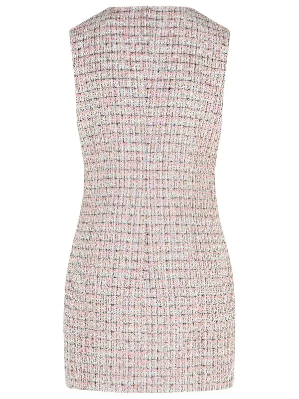 SELF-PORTRAIT Sleeveless Polyester Mini Dress
