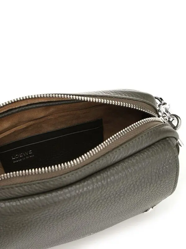 Loewe Messenger Pebble Bag - Green