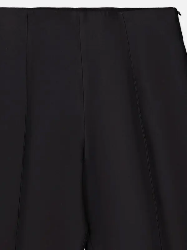 TOTEME Slim Evening Wool And Silk Trousers - Black
