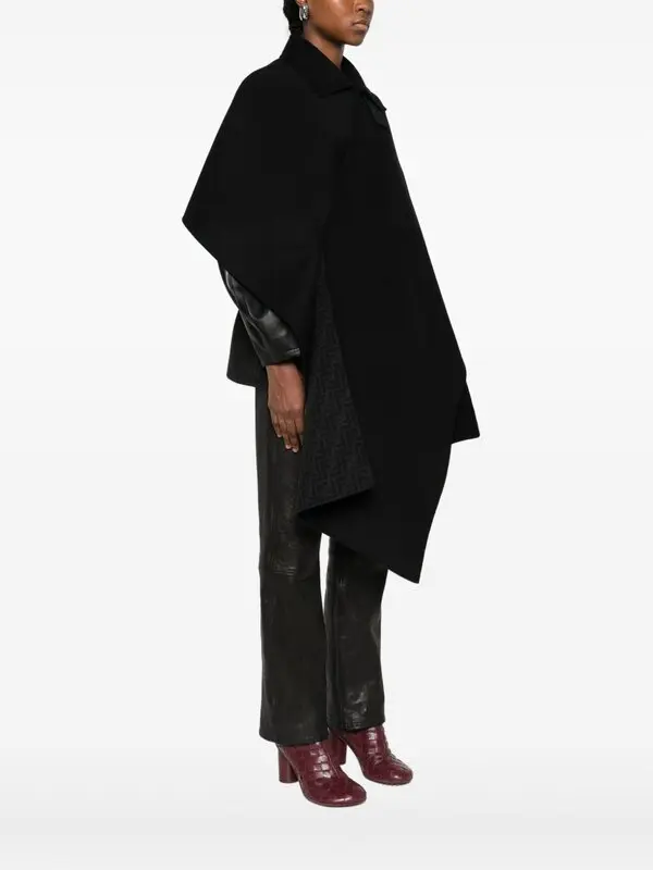 Fendi Ff Wool Coat - Multicolor