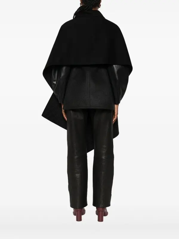 Fendi Ff Wool Coat - Multicolor