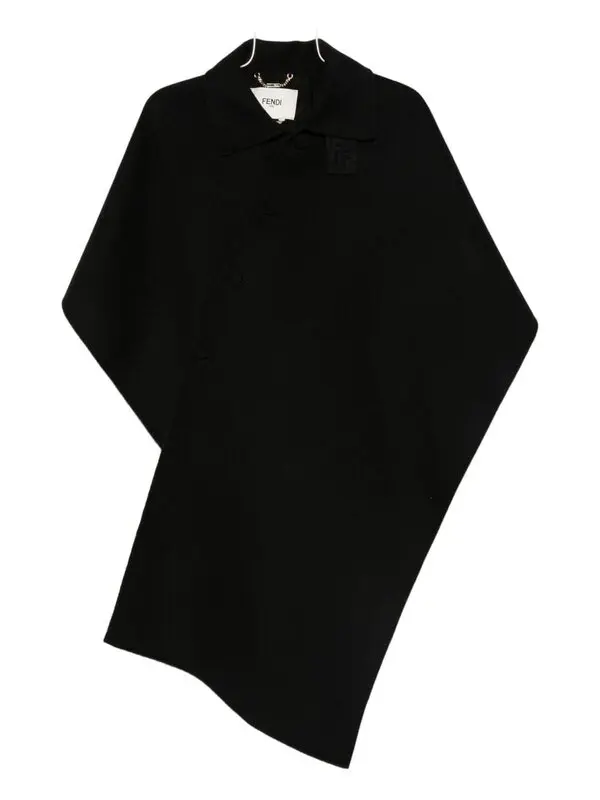 Fendi Ff Wool Coat - Multicolor