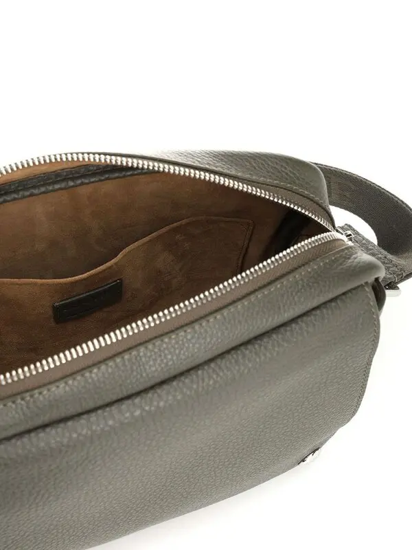 Loewe Medium Pebble Messenger Bag - Green