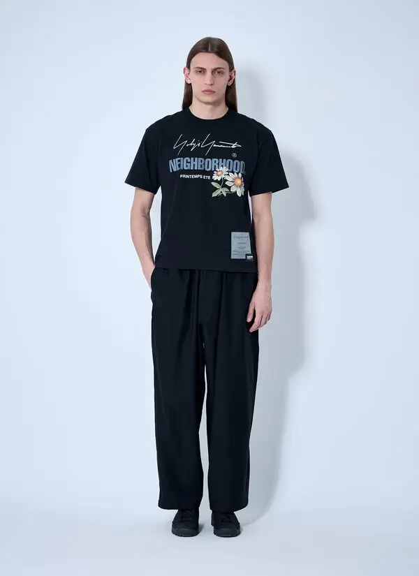 Yohji Yamamoto Logo Motif T-shirt