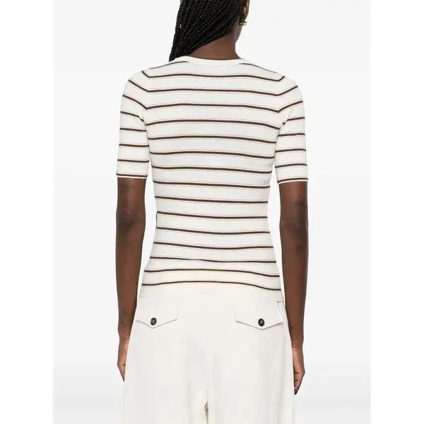 Brunello Cucinelli Neutrals Tops T-shirts & Jerseys