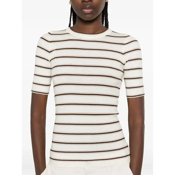 Brunello Cucinelli Neutrals Tops T-shirts & Jerseys